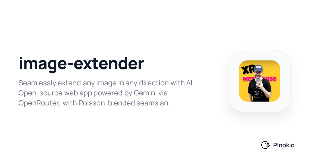 image-extender on Pinokio